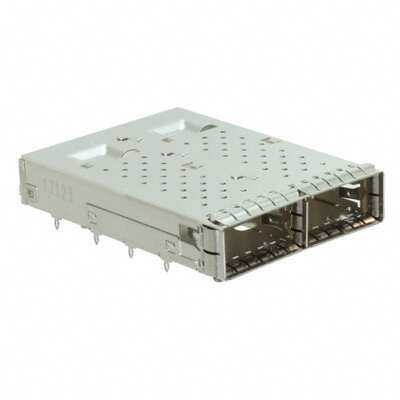 2170805-2 连接器 《 CONN QSFP28 CAGE 1X2 PRESSFIT RA    》