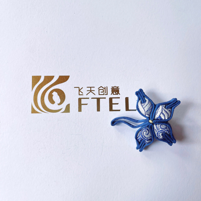 飞天创意丁香女手工胸针原创