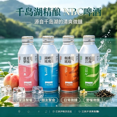 千岛湖啤酒特色NBC精酿啤酒果酒