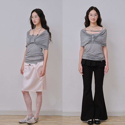 SelfMing莱赛尔串珠针织两件套