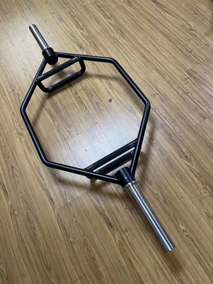 Samtek六边框杠铃杆运动健身耸肩六角深蹲硬拉杠铃杆