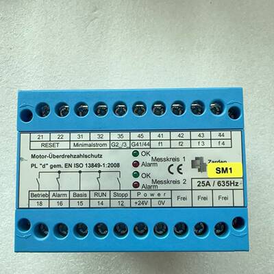 可维修Peter Zarden SM1电机过速保护模块 929.0议价