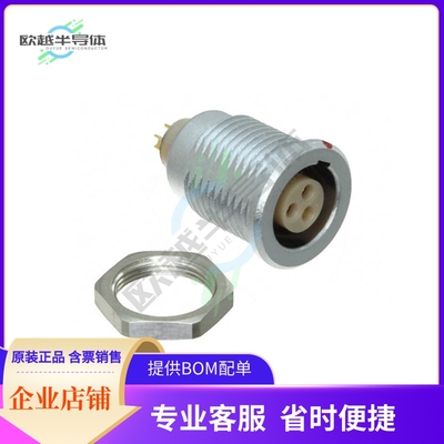 G11L0C-P03LPH0-0000【CONN RCPT FMALE 3P GOLD SLDR CUP】