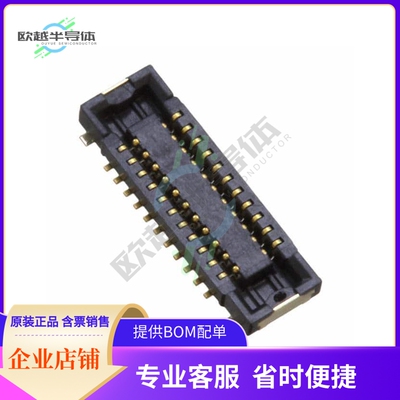 AXE522124【CONN SOCKET 22POS SMD GOLD】