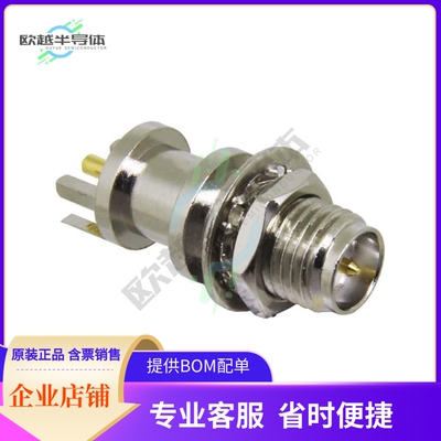 CONREVSMA006.062【CONN RPSMA RCPT STR 50OHM EDGEMT】