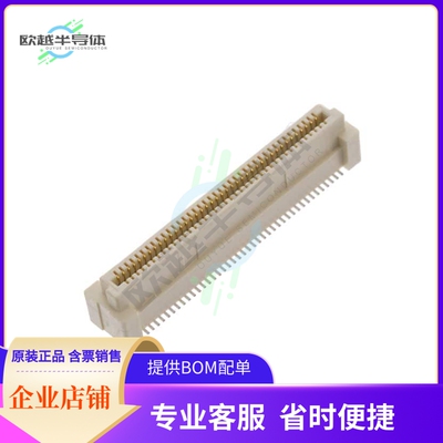 61082-082602LF【CONN RCPT 80POS SMD GOLD】
