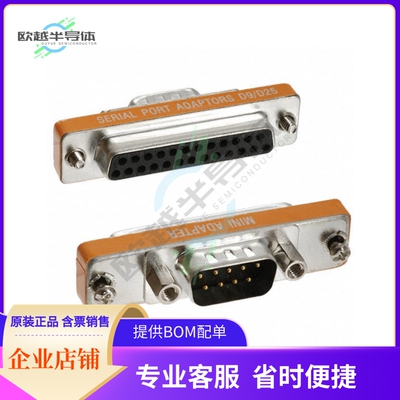 AB468【CONN DSUB ADAPTER DB25F DB9M】