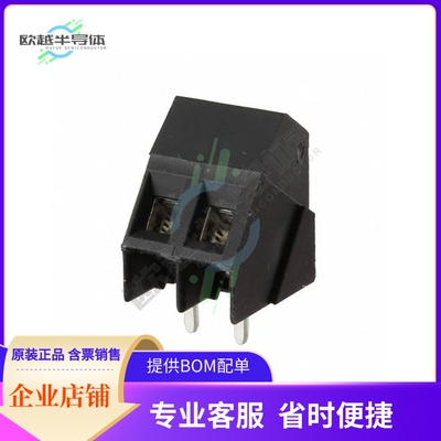 398800402【TERM BLOCK 2POS 35DEG 5.08MM PCB】
