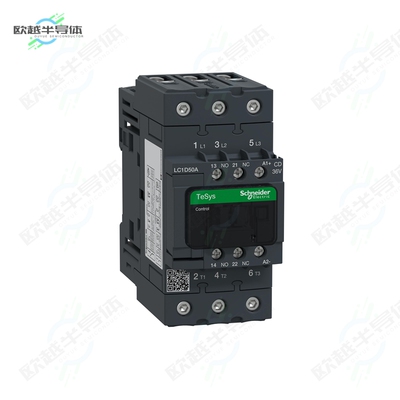 LC1D50ACD[继电器TESYS 3P EVLK CTR 50A 22KW AC3 3]