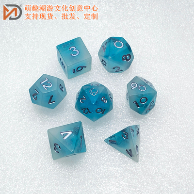 桌游跑团游戏树脂骰子COC