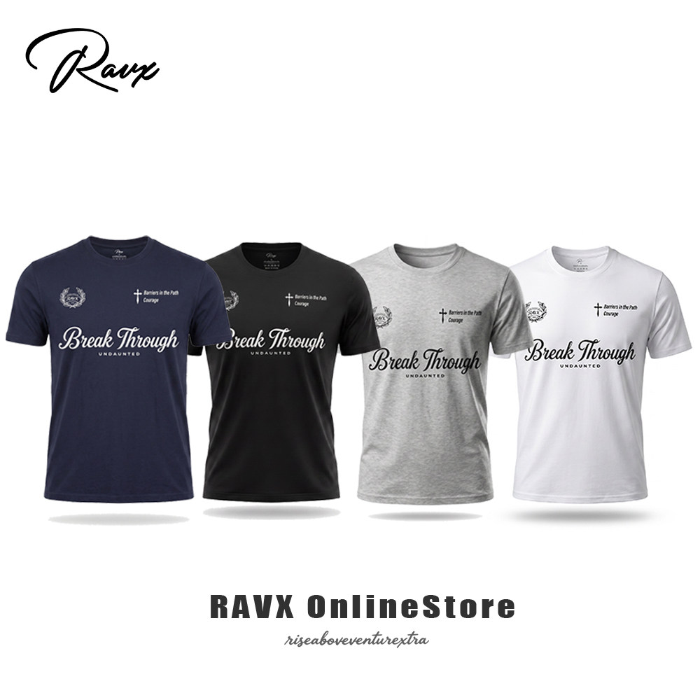 RAVX 26SS盾标索罗娜凉感美式赛车服小领口修身正肩显壮男短袖潮
