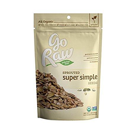 Go Raw Freeland Live Sprouted Seeds, Simple Mix, 16-Ounce B_虎窝淘