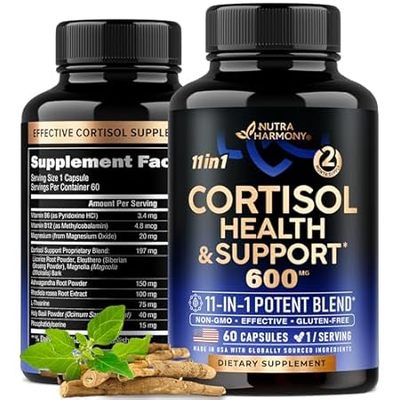 Cortisol Supplement - 11-in-1 Hormone Balance for Women 6