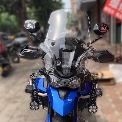 天飞仕适用于20-22凯旋虎TIGER900/850改装风挡加高前挡风挡雨板