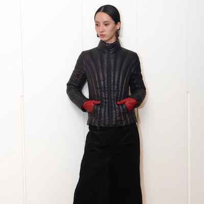 ENKSH黑色修身羽绒服