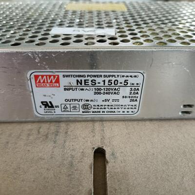 明纬电源NES-150-5 开关电源5V26A150w拆