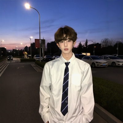 【刺篇】dk原创春秋长袖衬衫男日系学院风制服学生正版衬衣外套