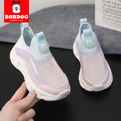 女童鞋子夏季新款单网