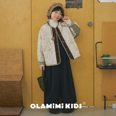 OLAMIMI2025秋冬儿童亲子棉服