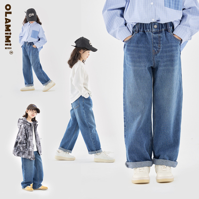 百搭显瘦极简版型小脚牛仔裤