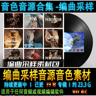 39套 Gio Israel 编曲音源 中东波斯民族拉丁乐弗拉门戈吉他采样