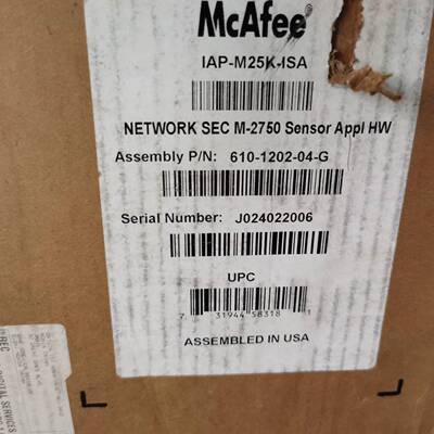 可维修mcafee iapm25k isa议价
