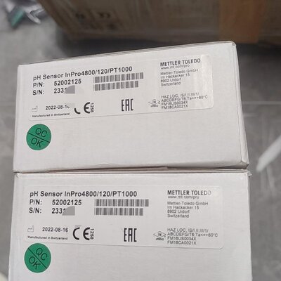 议价梅特勒TOLEDO pH传感器InPro4800/120/P连接器