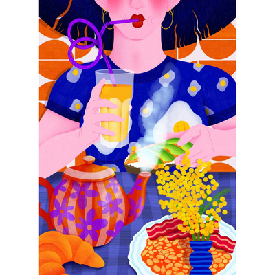 现货包邮 法国进口 Pieces and Peace 小众质感拼图 早午餐 500片