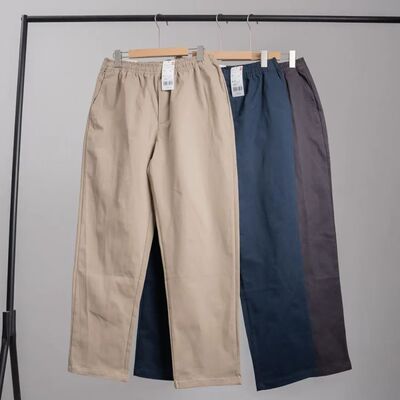 款弹力棉质松紧九分裤轻松休闲裤起居裤25新款474097/479134