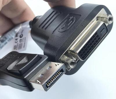 DP转DVI24+1母DP-DVI-D转接线
