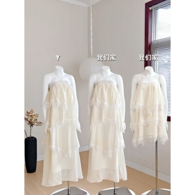 浪漫氛围感仙女裙蛋糕裙早春穿搭