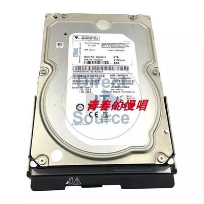 IBM 46W6911 46W6903 2T 2TB 7200RPM SAS 6Gb/s 3.5 DCS3700硬盘