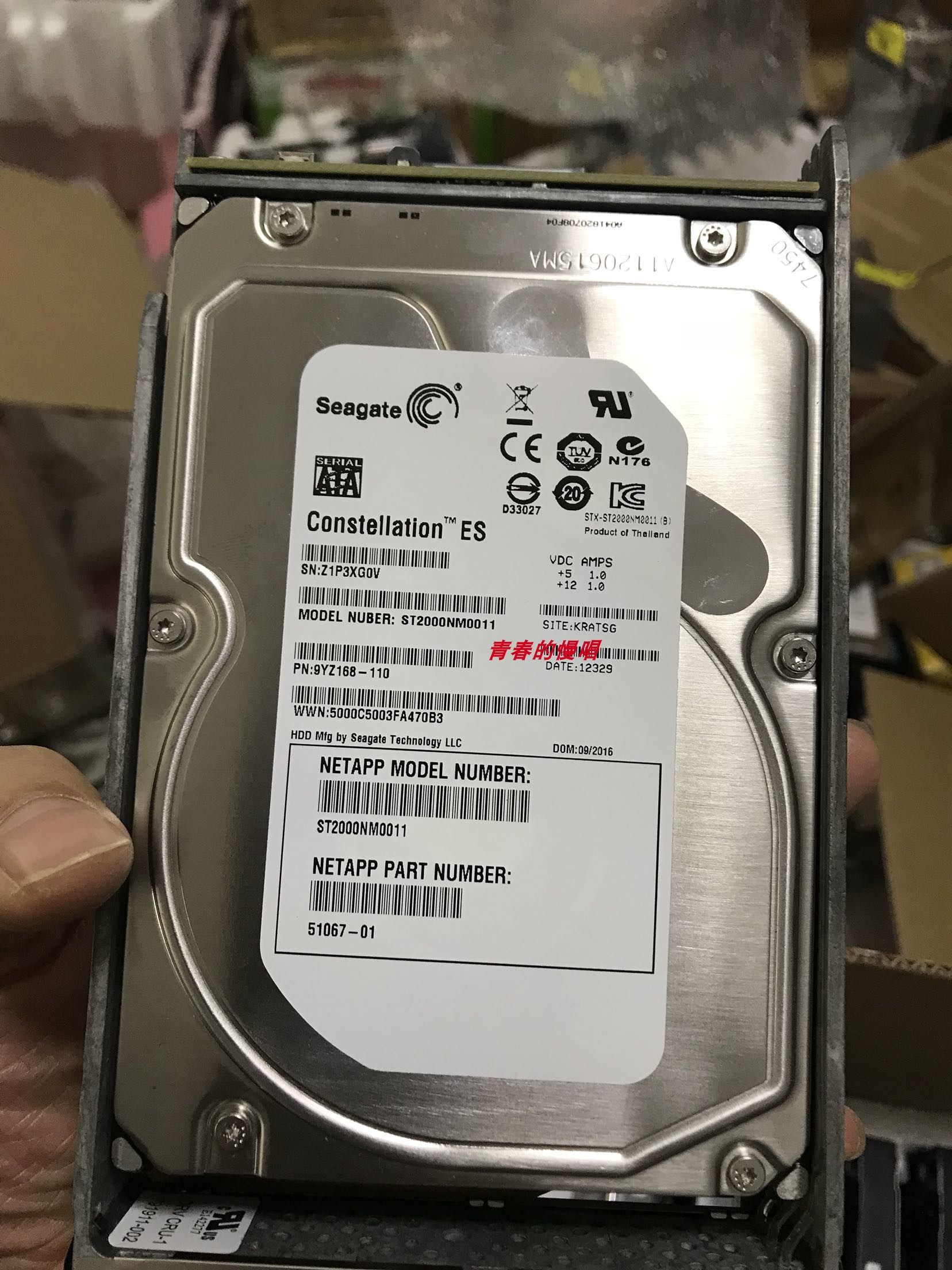 浪潮曙光DS800-F10 AS1000 G3 2T SATA 3.5 FC 51067-01 2TB硬盘_虎窝淘