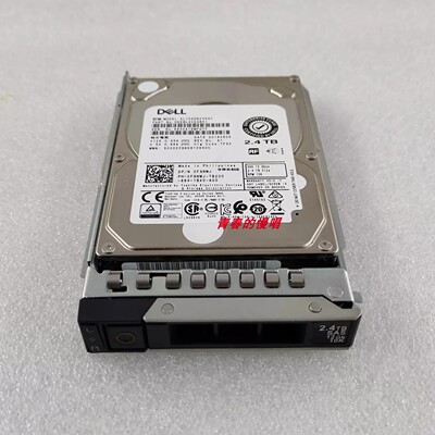 DELL 400-AVEZ 2.4TB 10K RPM SAS ISE 12Gbps 512e 2.5 R740硬盘