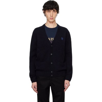 【美国直邮】maisonkitsune男士毛衣针织开衫