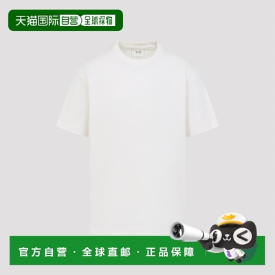 香港直邮Y-3 男士T恤 KQ9782CHALK SS2026 白色 REG SS TEE男装