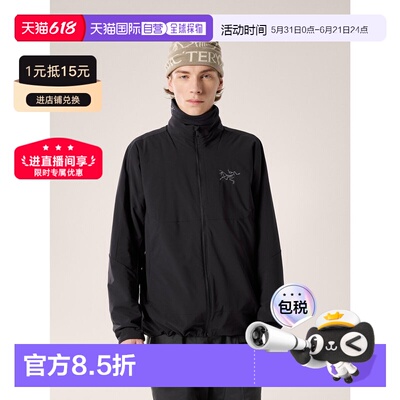 自营 加拿大Arcteryx始祖鸟ALLIUM男士保暖羽夹克新款户外透气棉