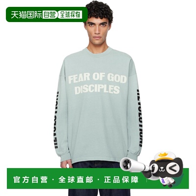 1h可退 香港直邮essentials fear of god 男士 蓝色 Disciple Rel