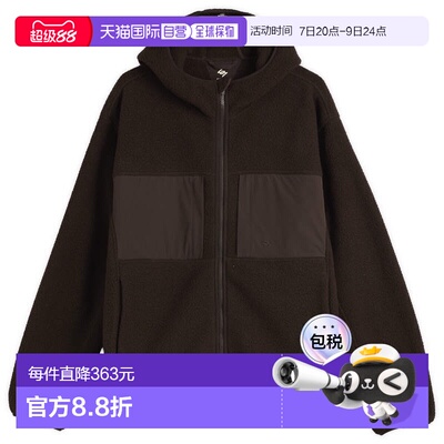 香港直邮Represent 男士 247 Borg 夹克 247M10001517抓绒外套