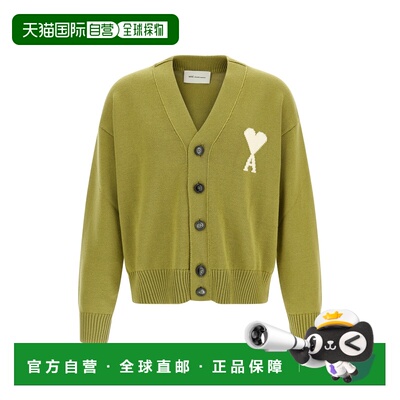 1h可退 香港直邮Ami Paris 男士 'Ami de Coeur' 针织开衫 UKC380