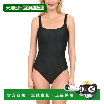 自营Gottex Harborside One-Piece - black 美国奥莱直发