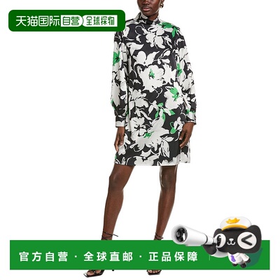 自营 lela rose莱拉玫瑰伊丽莎白连衣裙-黑色 美国奥莱直发