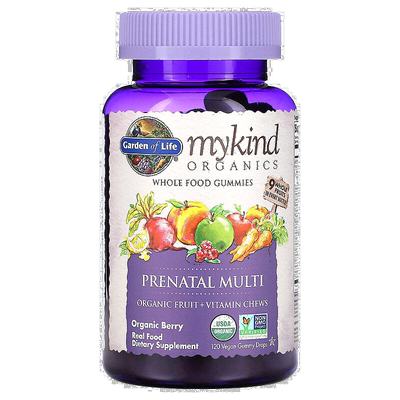 香港直发garden of life孕妇专用复合维生素素食软糖120粒