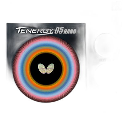 日本直邮Butterfly蝴蝶乒乓球胶皮Tenergy 05(06030)硬度43