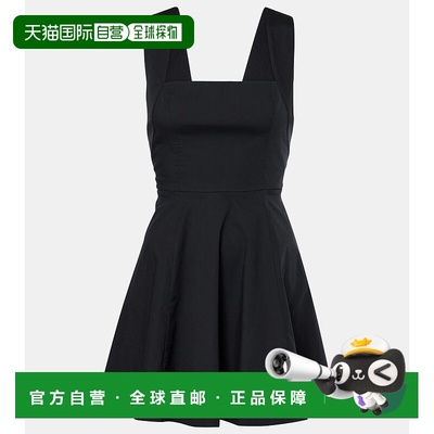1h可退 香港直邮Staud 女士 Teresa 棉质迷你连衣裙 001405