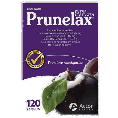 Prunelax西梅片缓解通便盒装天然植物提取物120片