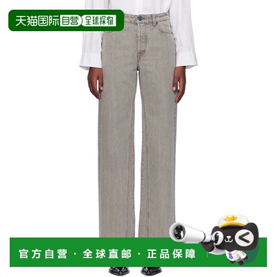 1h可退 香港直邮潮奢 Our Legacy 女士 灰色 Treble Cut 牛仔裤 W
