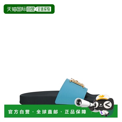 香港直邮Dsquared2 二次方 女士 Slides 便鞋 blue蓝色 舒适时尚