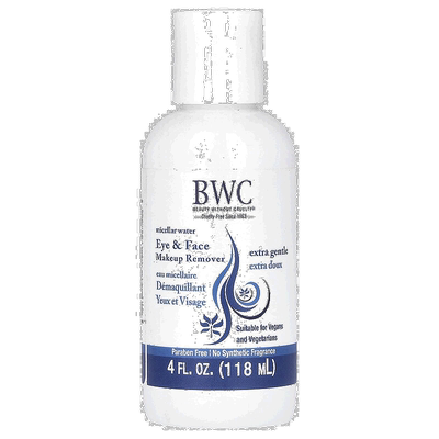 香港直邮Beauty Without Cruelty,眼面部卸妆液，温和，4 液量盎1