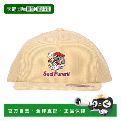 日本直邮DALPONTE Sashipele 灯芯绒帽（DPZRX235-米色）